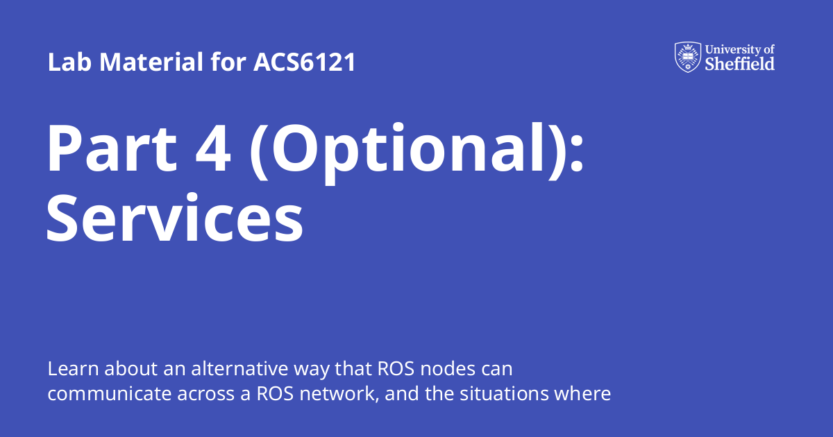 Part 4 (Optional): Services - Lab Material for ACS6121